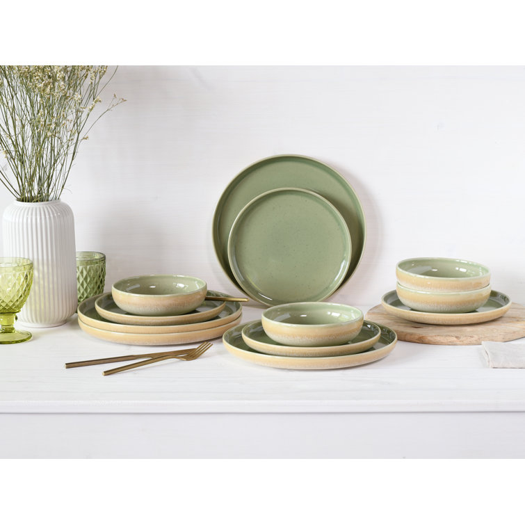 Creatable Uno Romana 12 Piece Stoneware Dinnerware Set - Service for 4 | Wayfair.co.uk